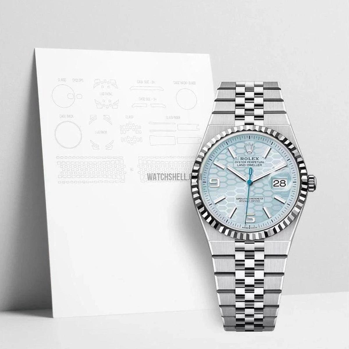 WatchShell for Rolex Land-Dweller 127286 | Patented Watch Protection