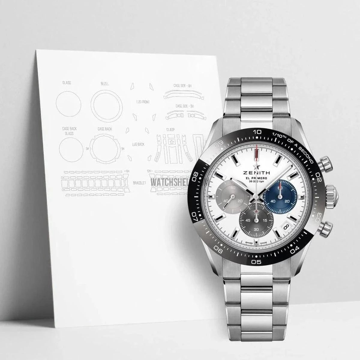 Shell for Zenith Chronomaster 03.3100.3600/69.M3100 | Patented – WatchShell